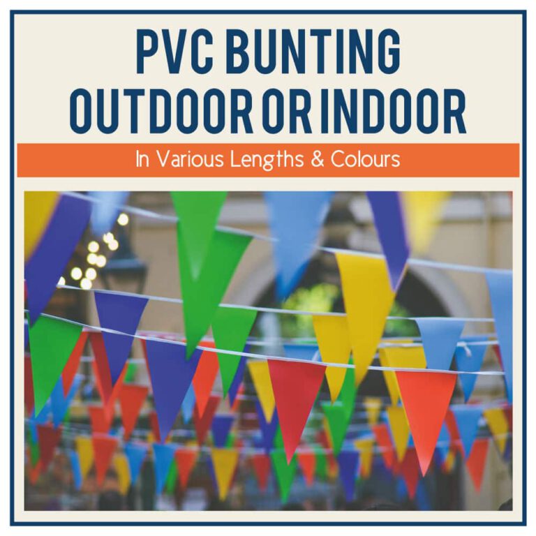 PVC Outdoor or Indoor Bunting | Adagrafic Ltd